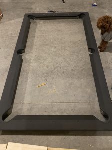 POOL TABLE MAKEOVER - Home With Krissy