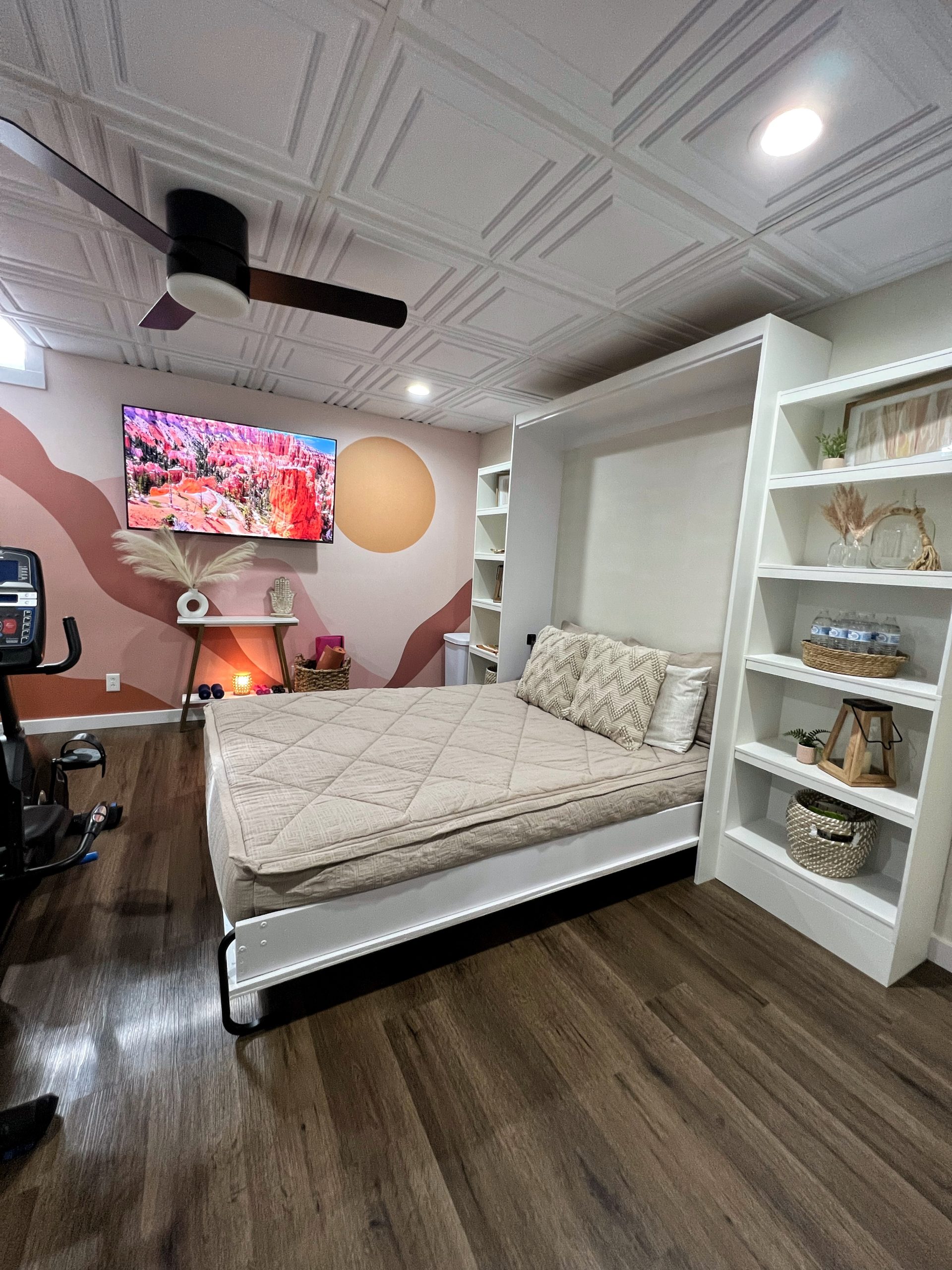 Shop My Home By Room - Guest Room + Gym - Home With Krissy