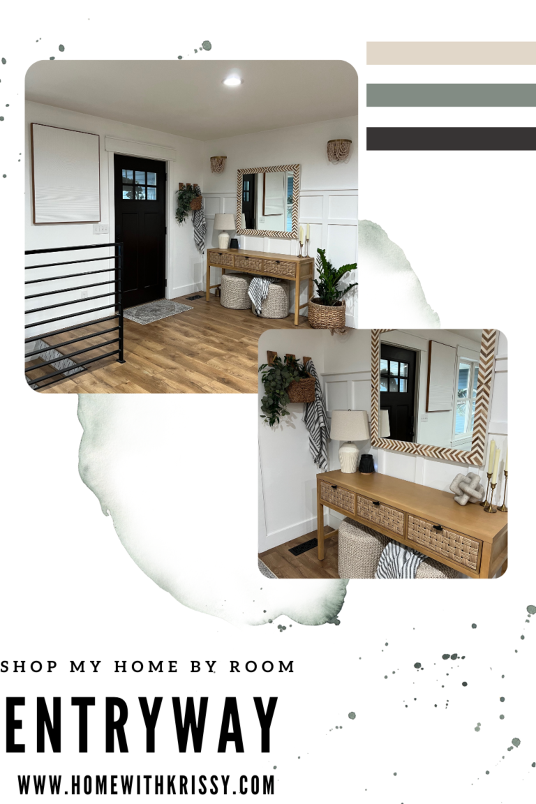 Shop My Home By Room - Entryway - Home With Krissy