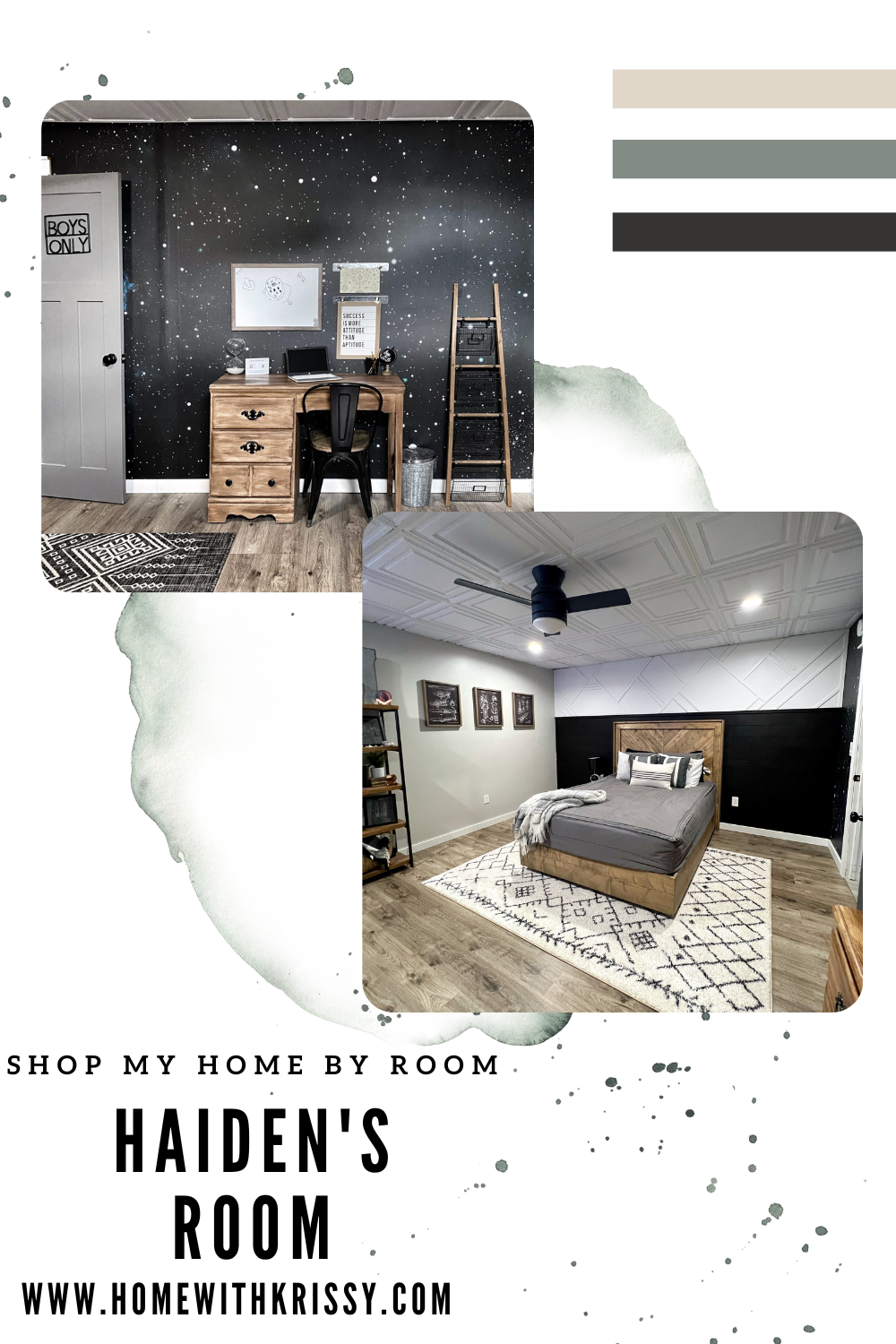 Shop My Home By Room - Haiden's Bedroom - Home With Krissy