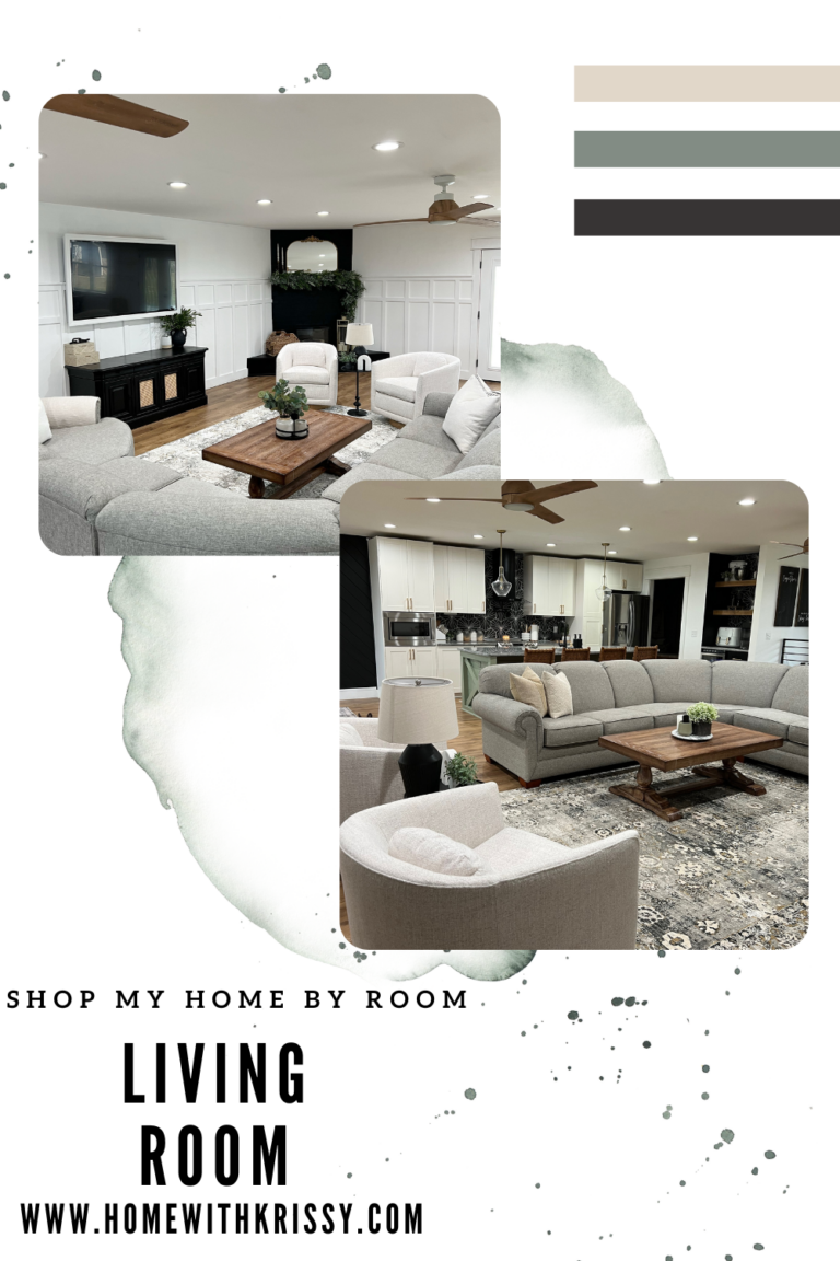 Shop My Home By Room - Living Room - Home With Krissy