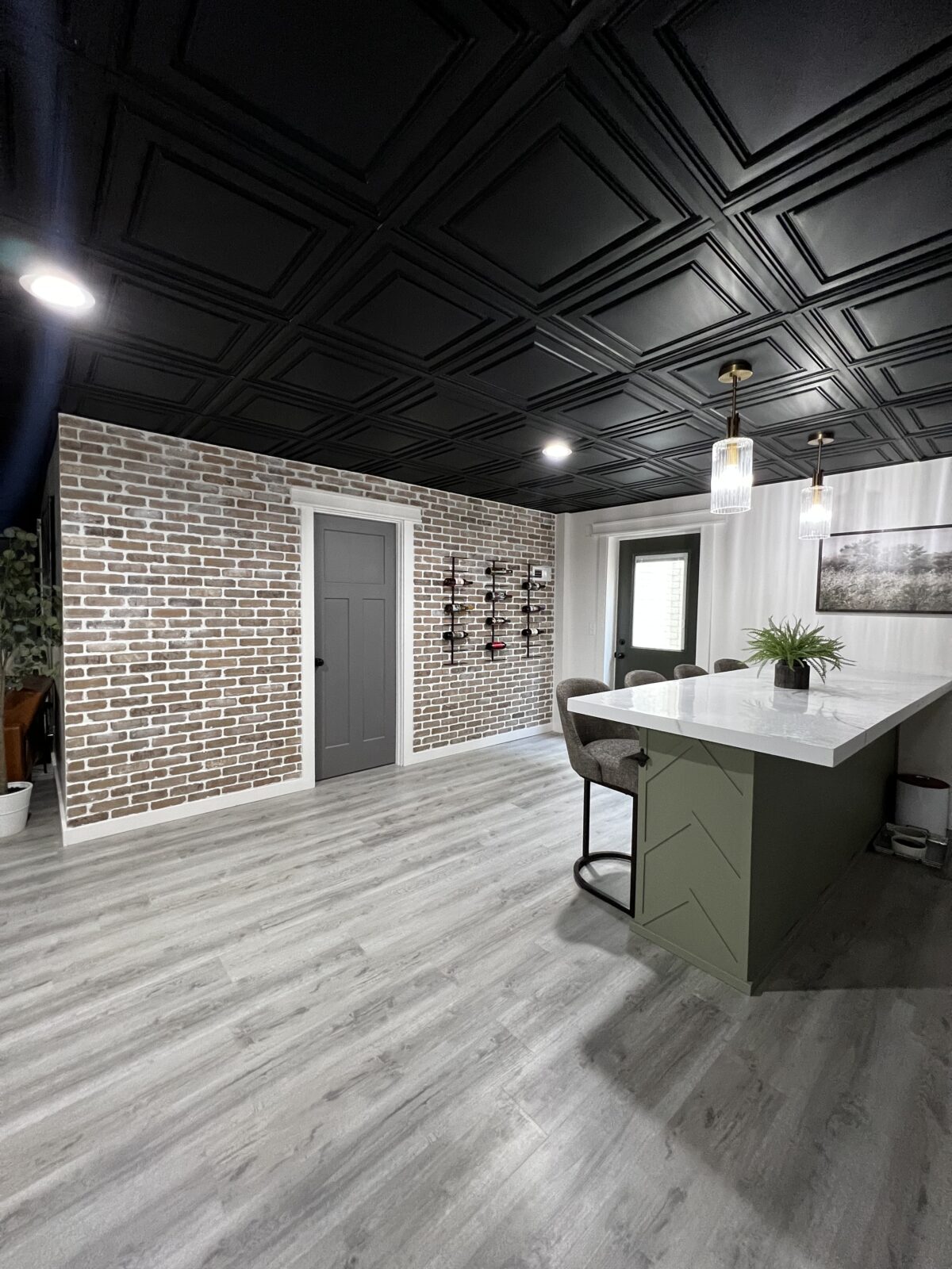 Beautiful Thin Brick Wall - DIY Friendly! - Home With Krissy