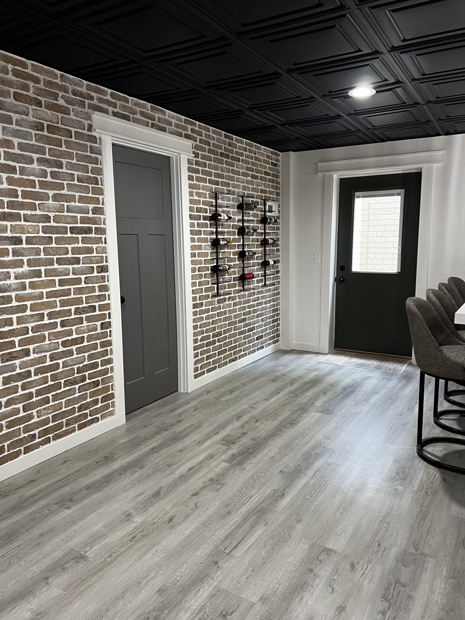 Beautiful Thin Brick Wall - DIY Friendly! - Home With Krissy